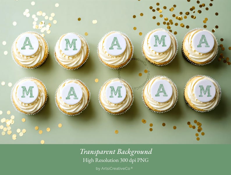 Pastel Green Alphabet Clipart, Watercolor Letters, Digital Alphabet ...