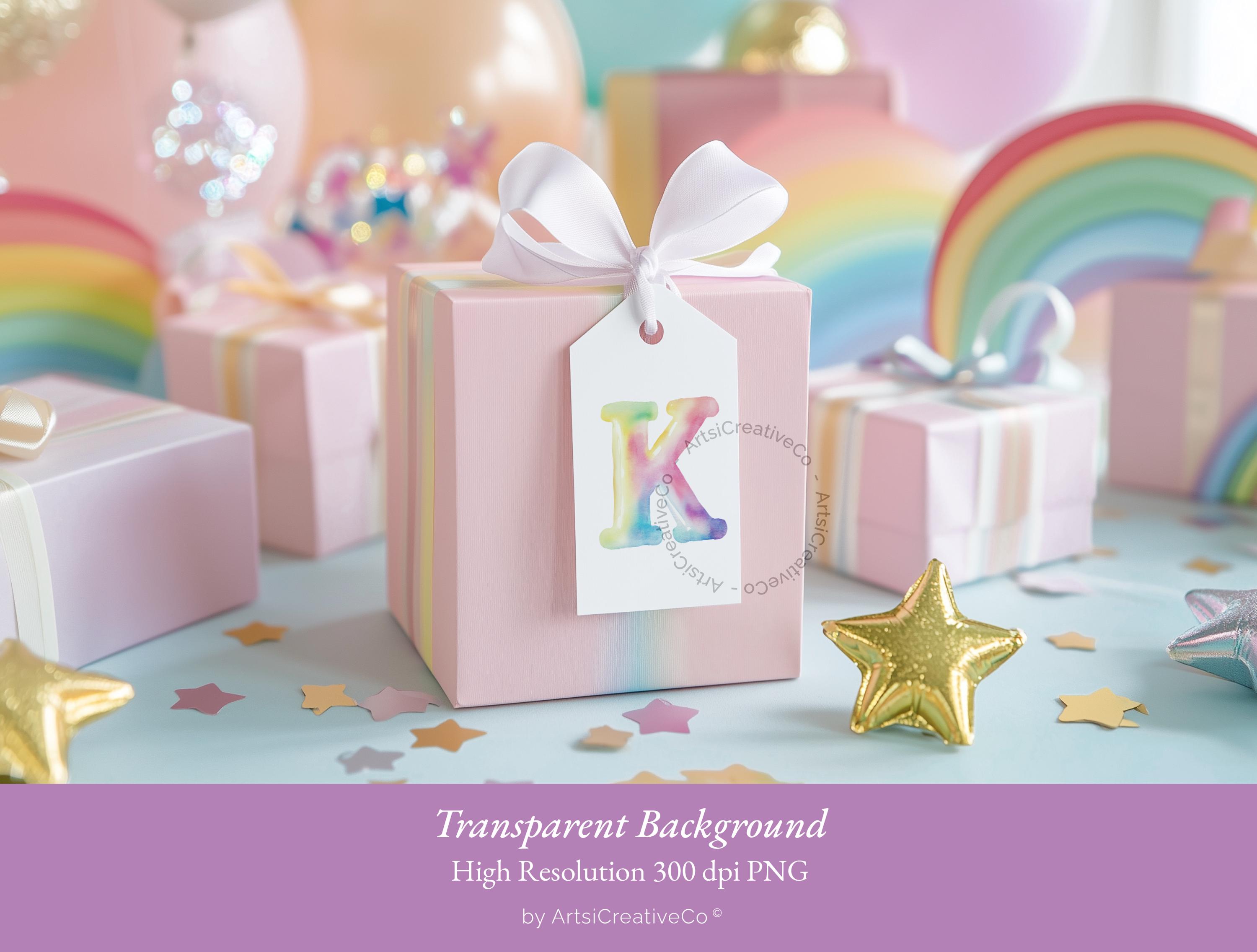 Rainbow Watercolor Alphabet Clipart Bundle - Pastel Letters A-Z PNG ...