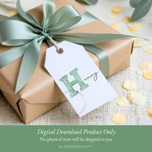 Pastel Green Alphabet Clipart, Watercolor Letters, Digital Alphabet ...