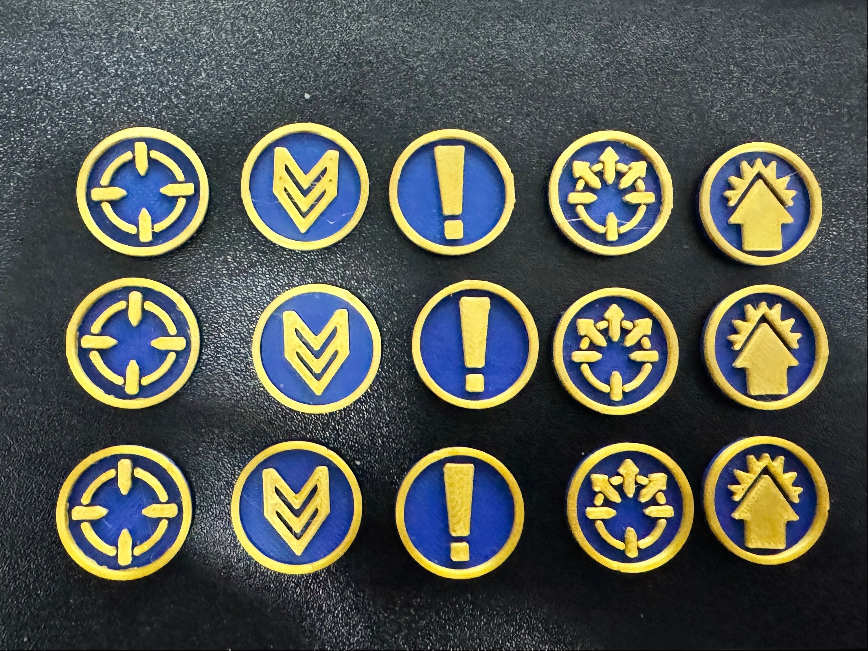 Legions Imperialis Order Tokens,multicolour, Set of 30 3d Printed ...