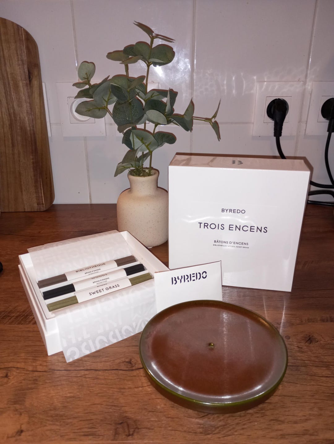 Byredo three Incenses Incense With Ceramic Incense Holder - Etsy