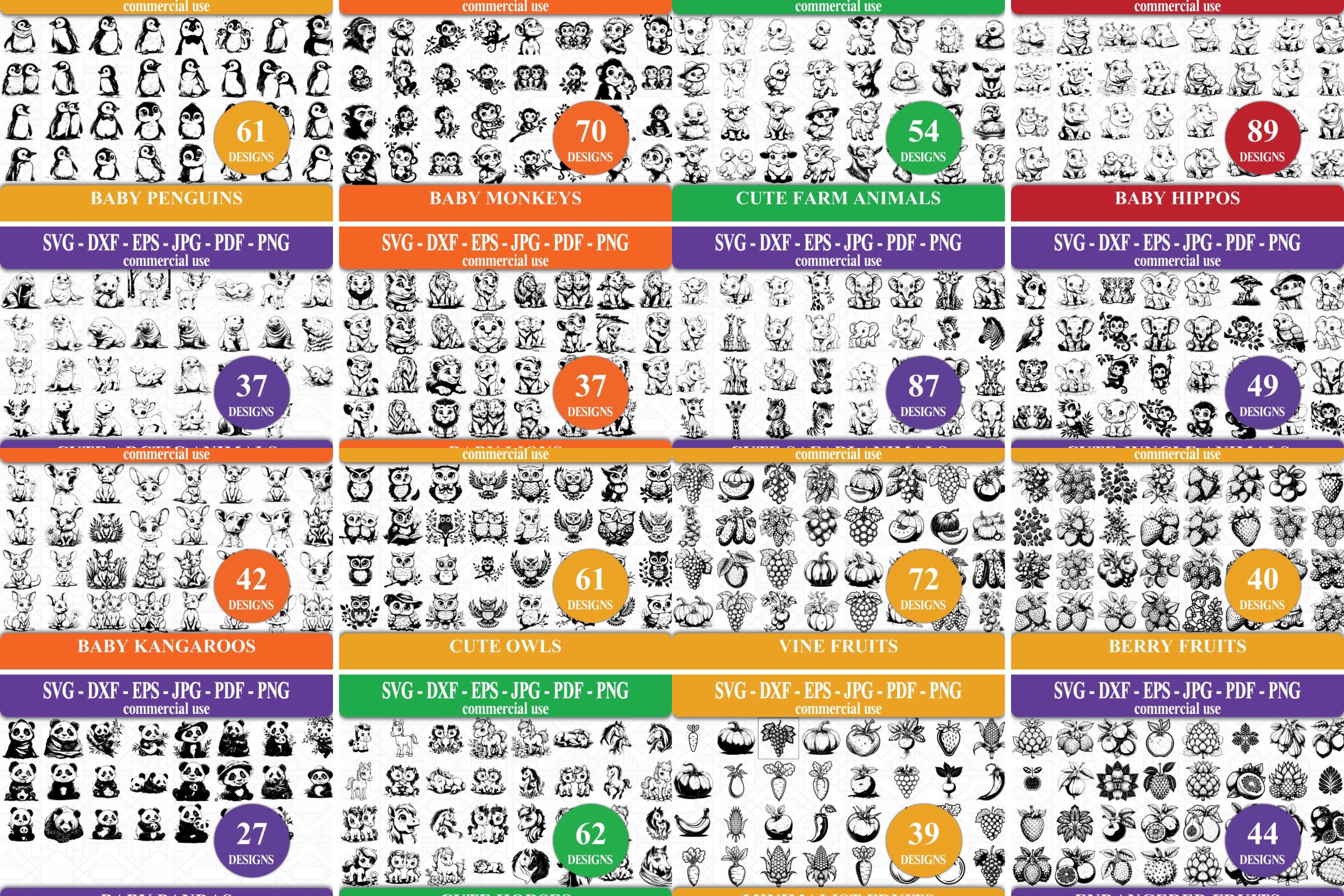 Mega SVG Bundle - Unlimited Shop Access - All Past and Future Vector ...