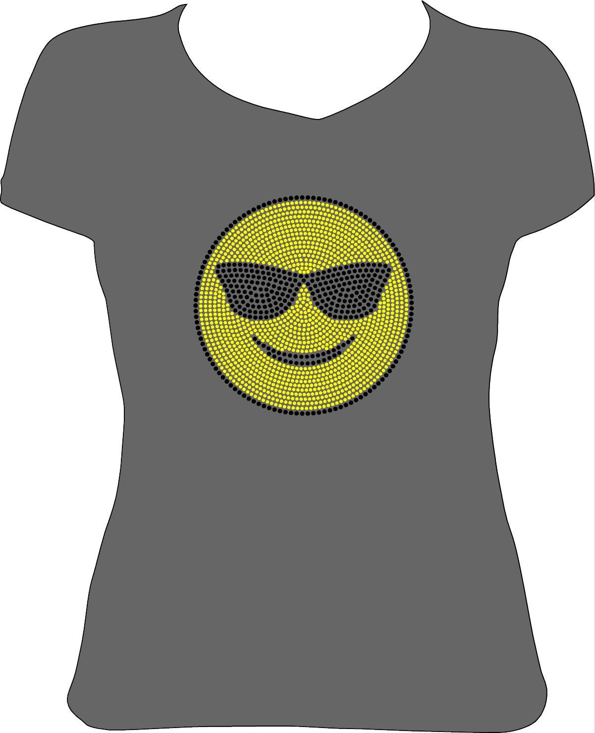 Rhinestone Smile Digital Design: Hotfix Iron-on Transfer (digital ...