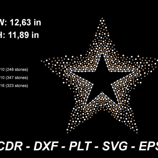 Star Rhinestones - Etsy