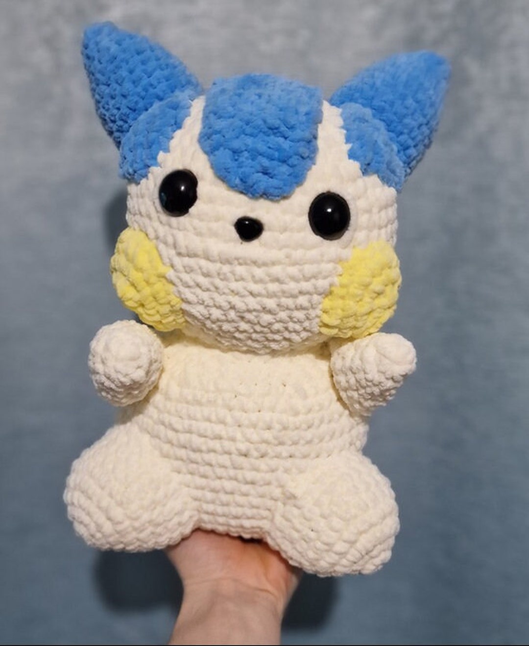 Pachirisu Crochet Pattern | Poke Inspired Amigurumi Squirrel | Gamer ...
