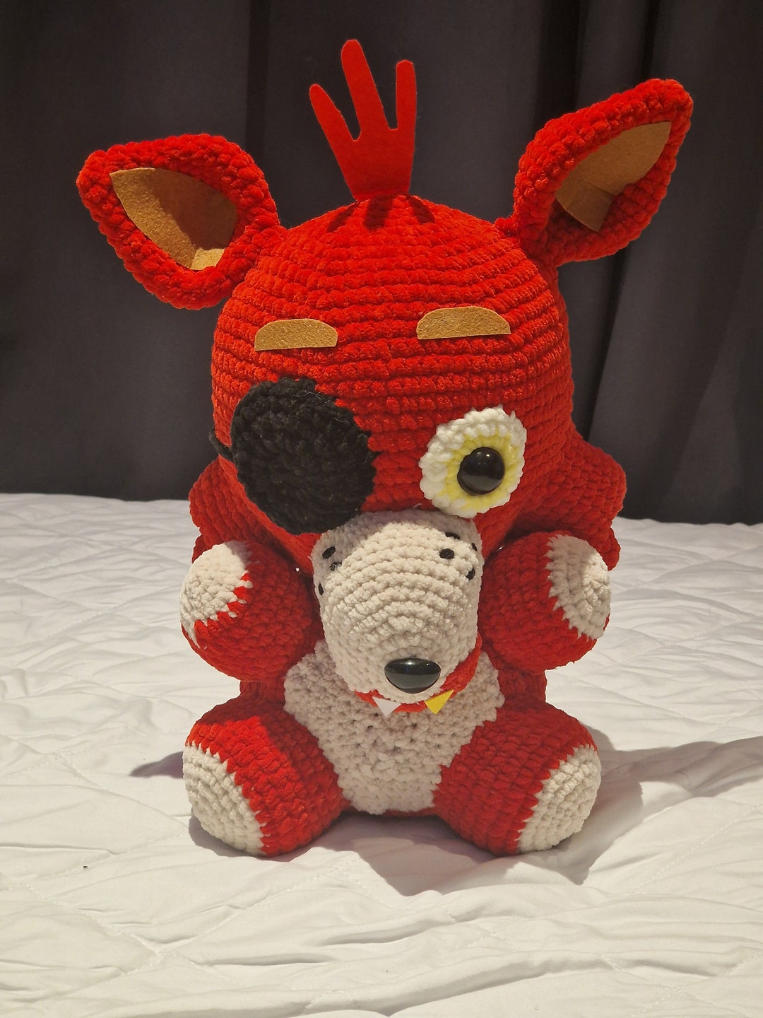Foxy Five Nights at Freddy's Crochet Pattern FNAF Amigurumi Plush - Etsy