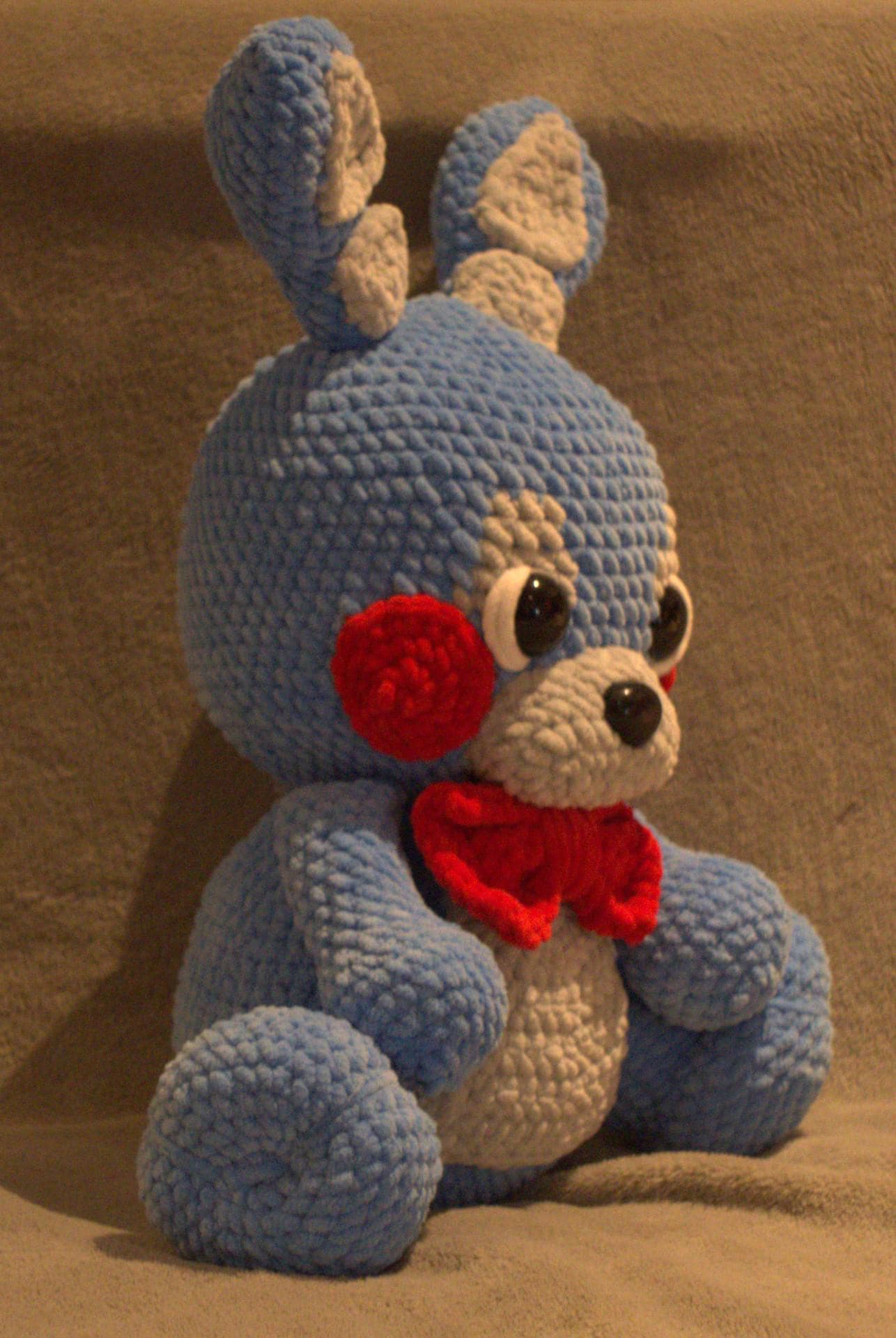 FNAF Crochet Pattern Toy Bonnie | Amigurumi Bunny (PDF Pattern) - Etsy