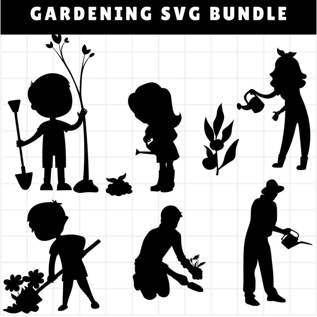 Gardening Svg\ Gardener Svg\ Garden Svg\ Man\ Woman\ SVG\ Ai\ Pdf\ Eps ...