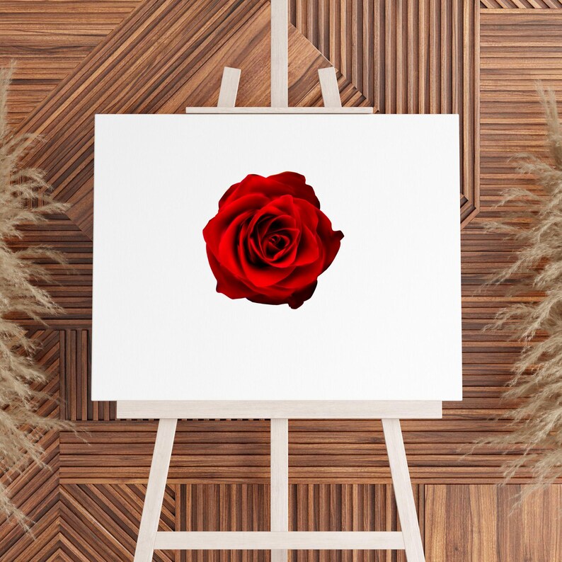 Red Rose SVG Rose SVG Bundle Red Rose Clipart Roses Template Svg Vector ...