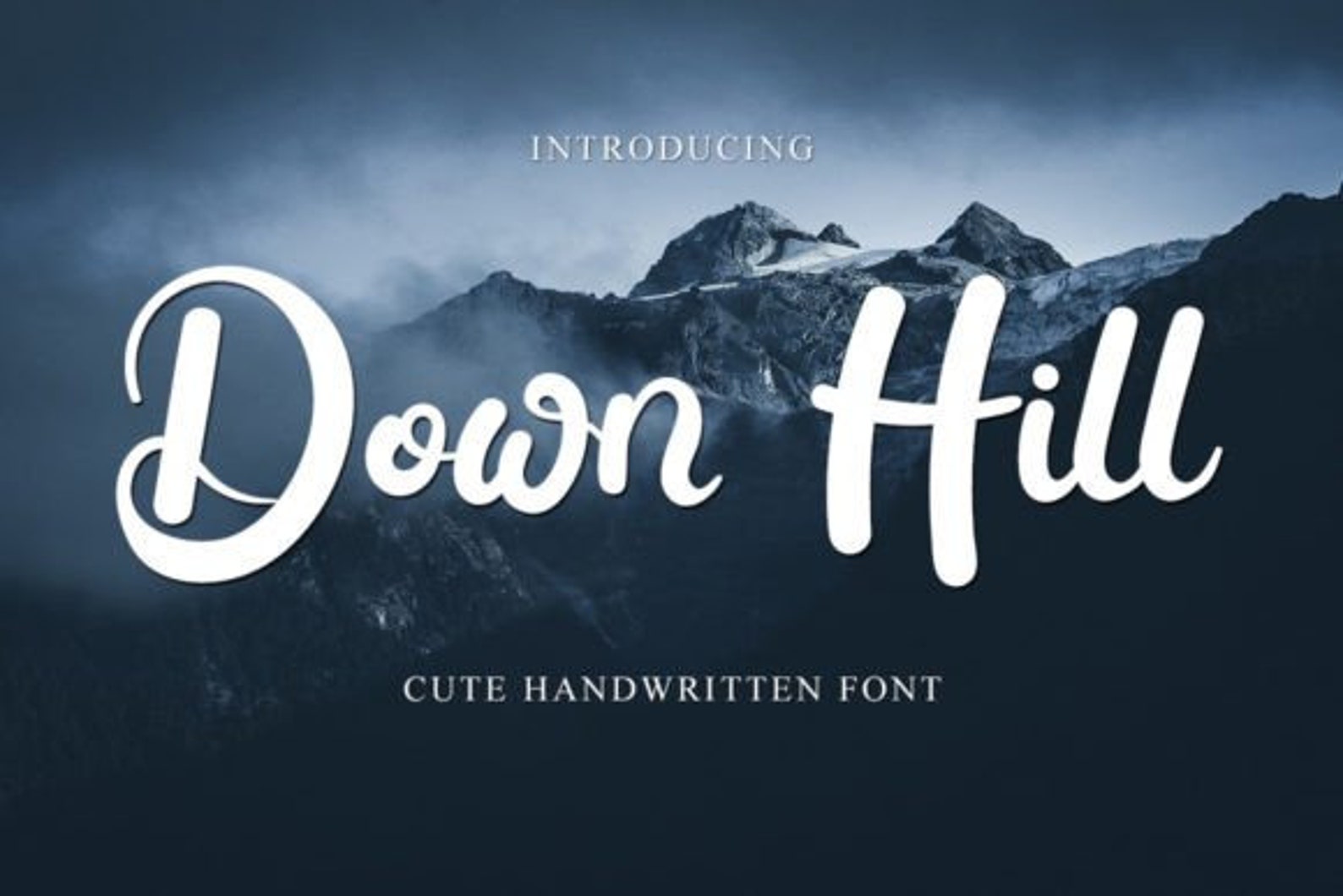 Handlettered Font Bundle, Fonts, Commercial Use Fonts, Fancy Fonts ...
