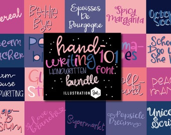 Sofia Font, Wedding Script Font, Modern Font, Display Font, Cricut Font Script, Font Bundle for ...