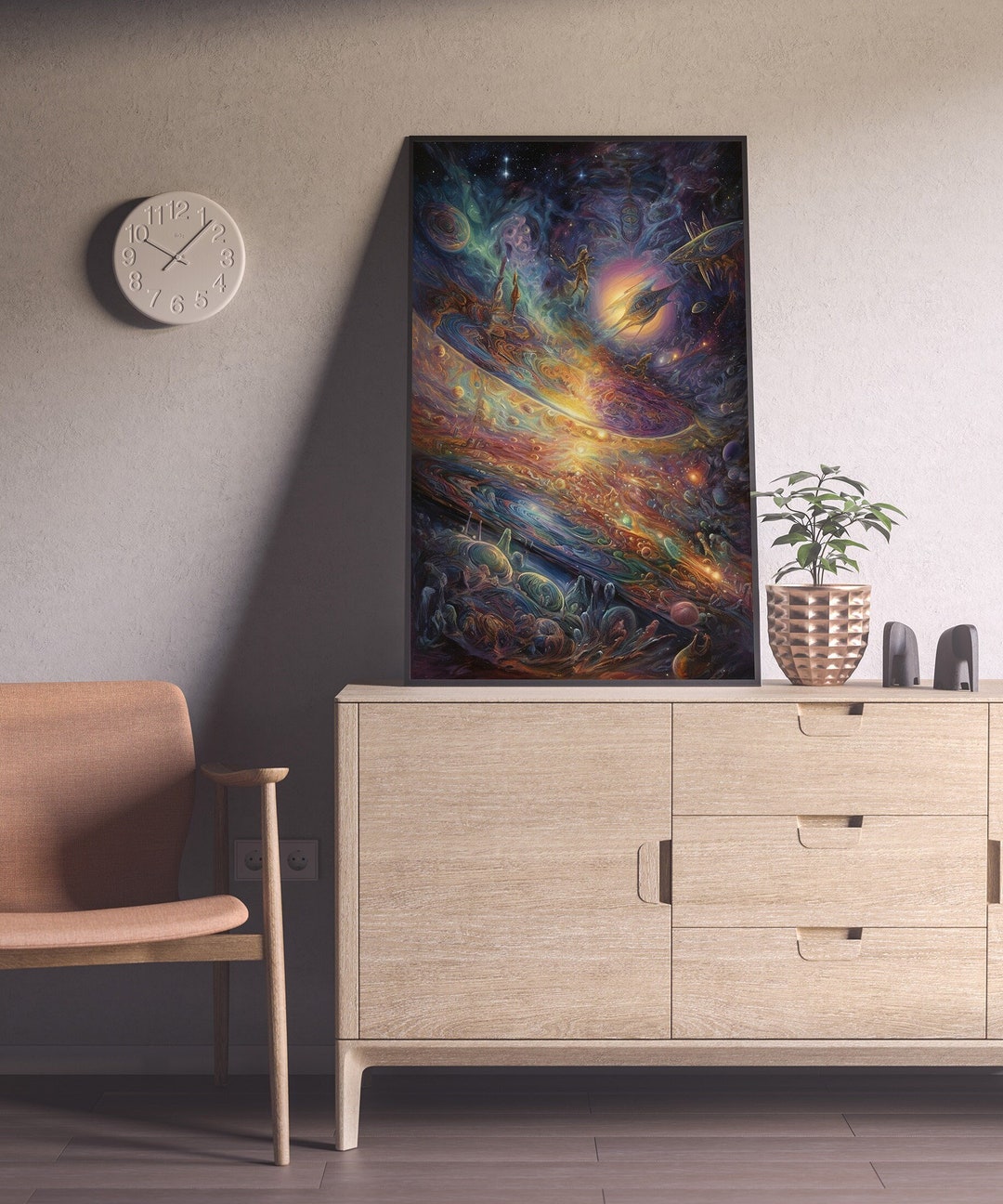 Galaxy Poster, Space Poster, Wall Art, Digital Download, Home Decor ...