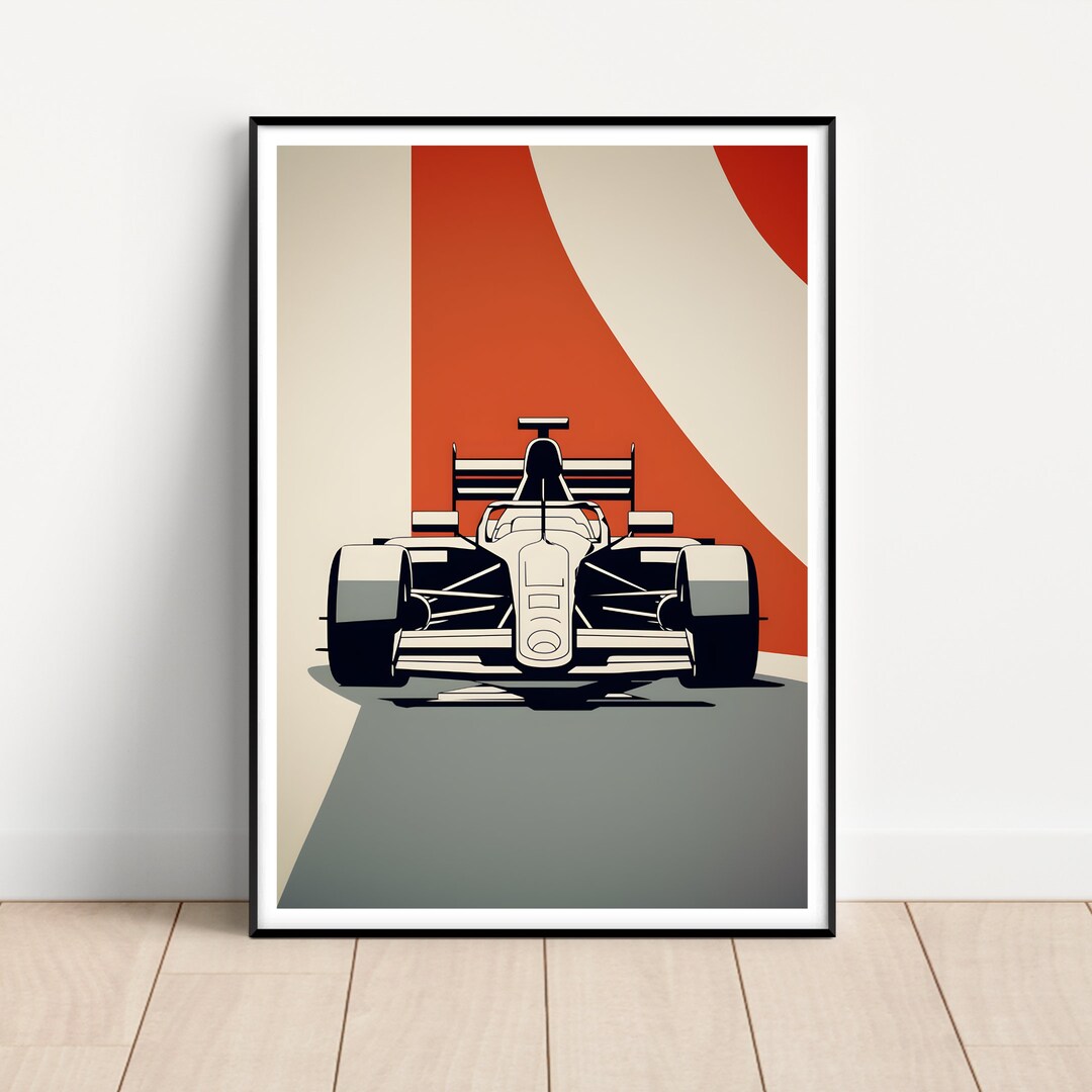 Formula 1 Poster, Formula 1 Wall Art, F1 Poster, F1 Print, F1 Poster ...