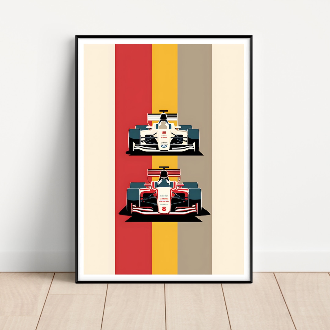Formula 1 Poster, Formula 1 Wall Art, F1 Poster, F1 Print, F1 Poster ...