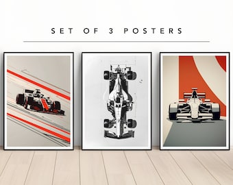 Formula 1 Poster, Formula 1 Wall Art, F1 Poster, F1 Print, F1 Poster ...
