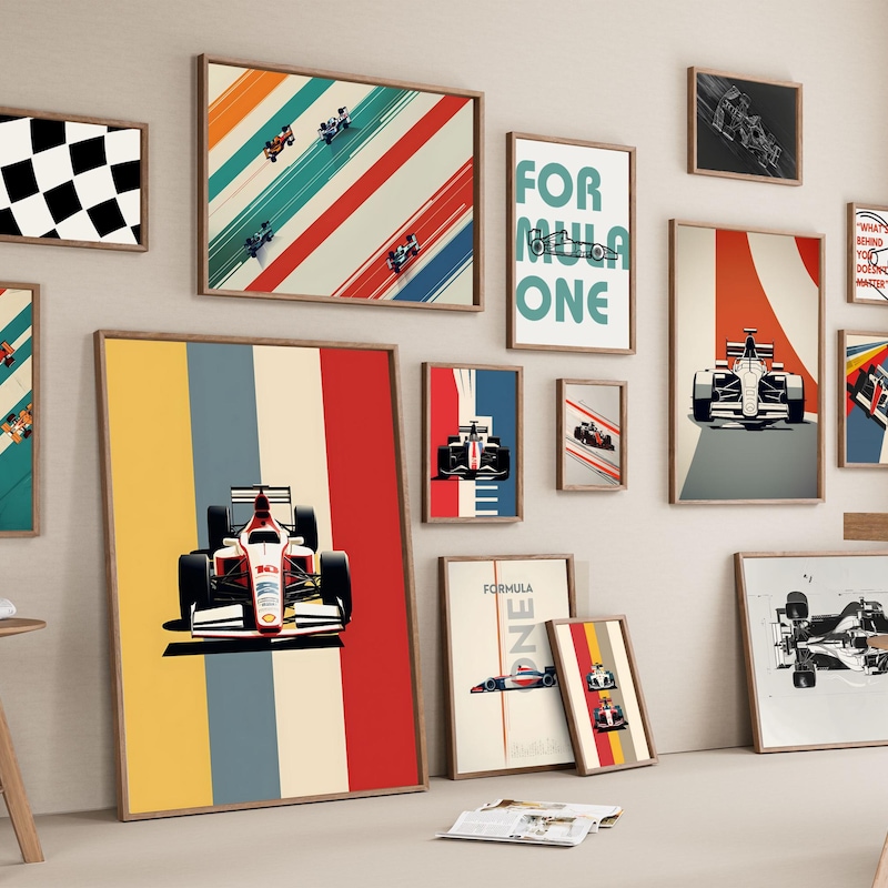 F1 Wall Art - Etsy