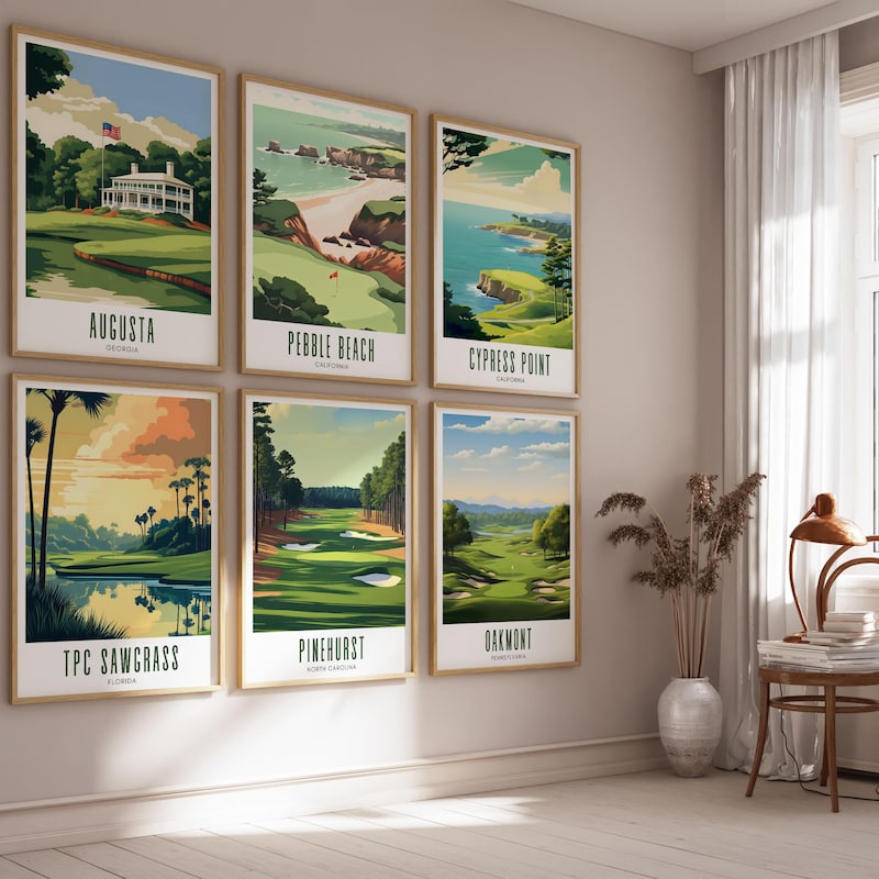 Golf Print - Etsy