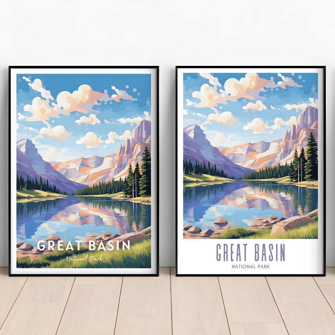 Great Basin National Park Poster, Great Basin National Park Print ...