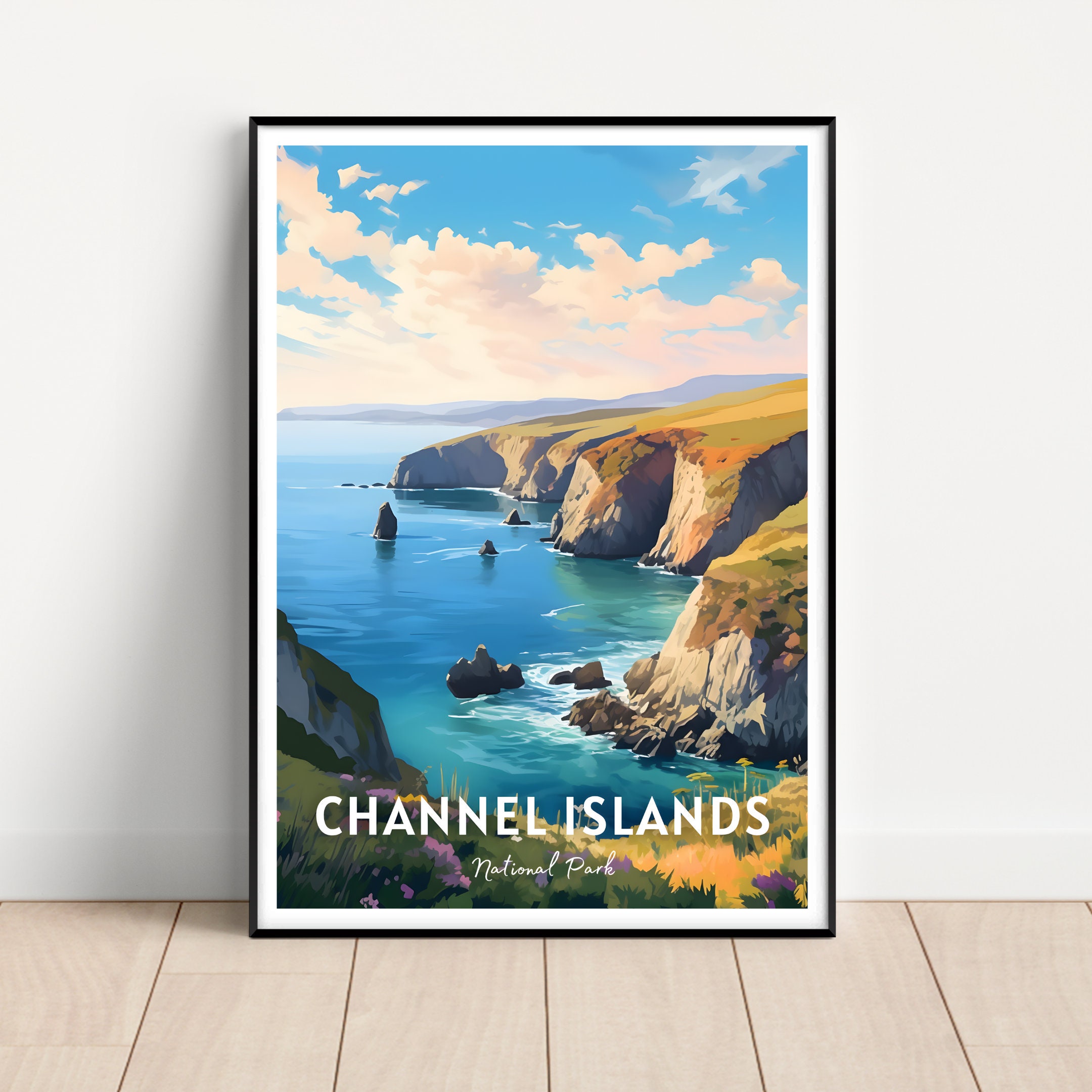 Channel Islands National Park Poster, Channel Islands National Park ...
