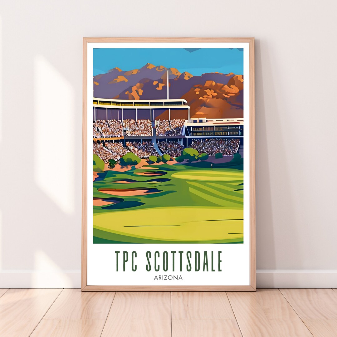 TPC Scottsdale Poster, TPC Scottsdale Golf Course, TPC Scottsdale Print ...