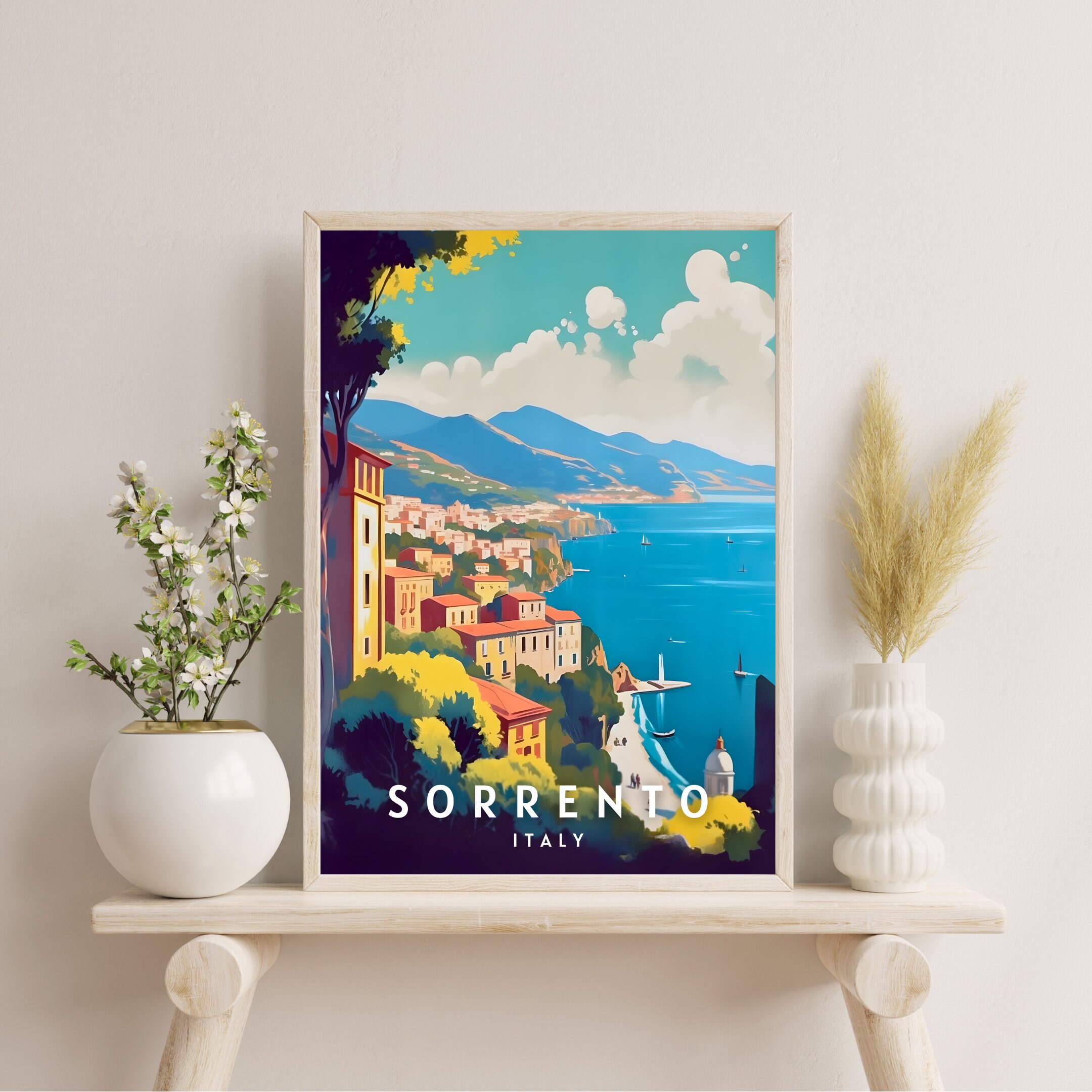 Italy Travel Poster Set of 15, Italy Travel Print Set, Italy Wall Art ...