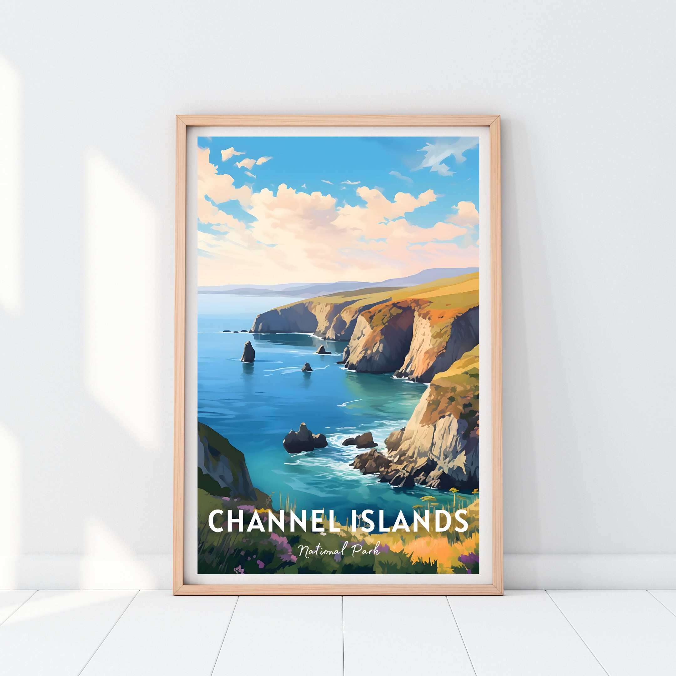 Channel Islands National Park Poster, Channel Islands National Park ...