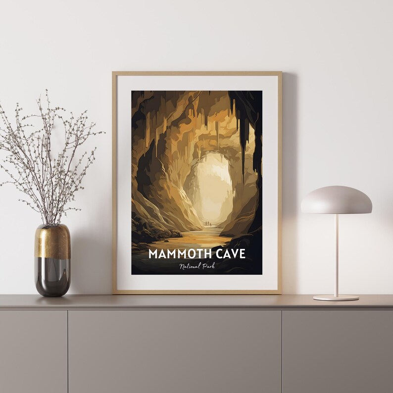 Mammoth Cave National Park Poster, Mammoth Cave Dunes National Park ...
