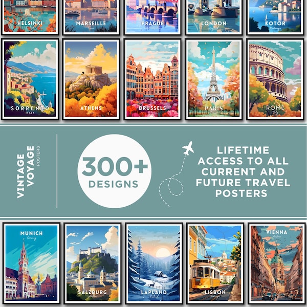 Travel Poster - Etsy