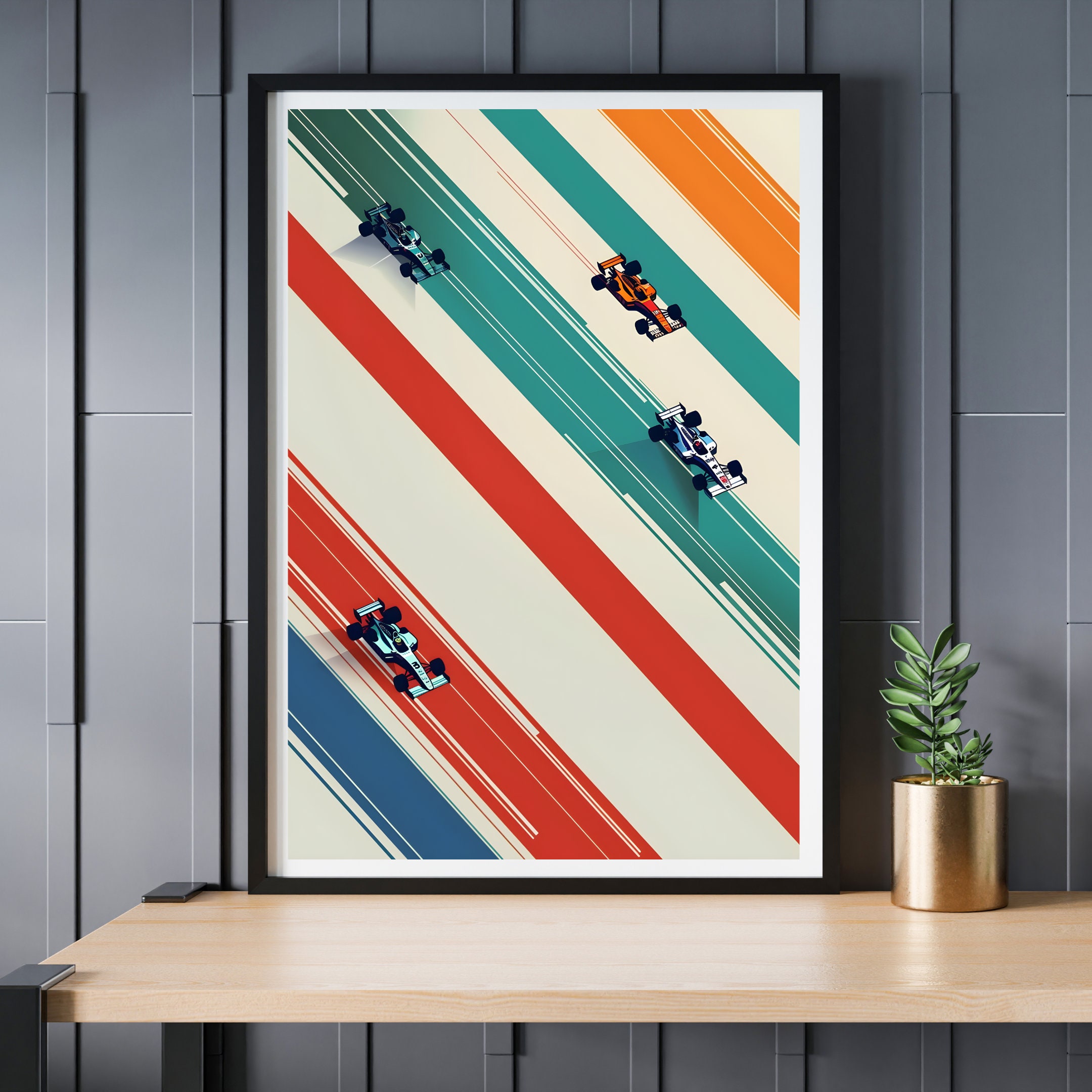 Formula 1 Poster, Formula 1 Wall Art, F1 Poster, F1 Print, F1 Poster ...