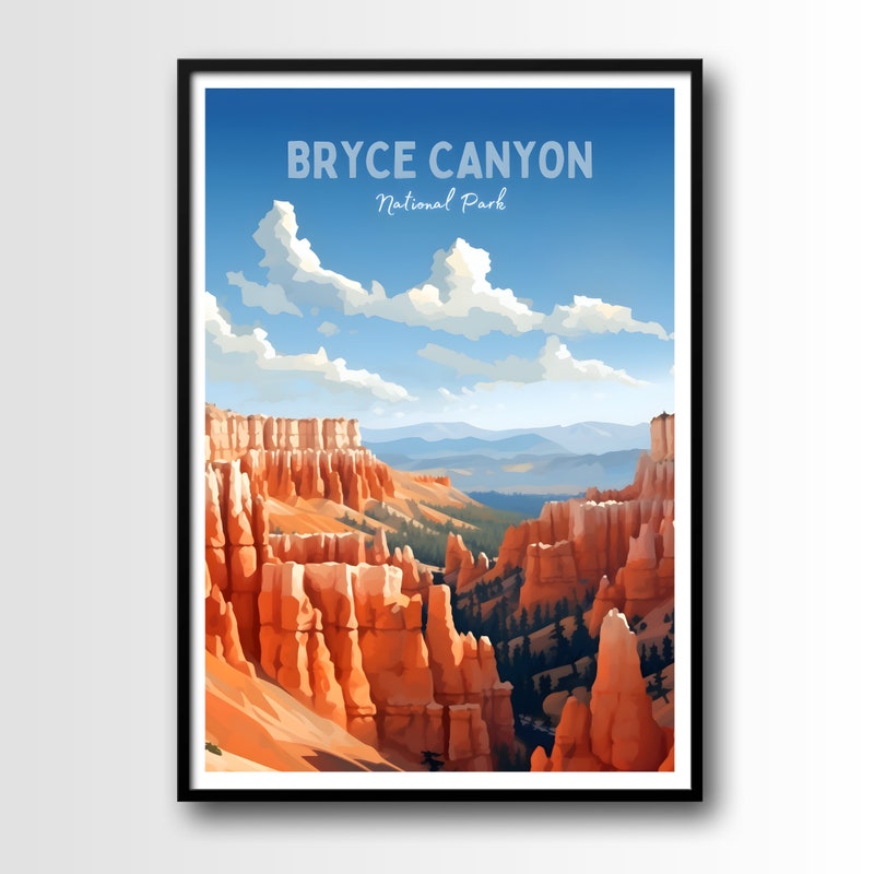 Bryce Canyon Poster - Etsy