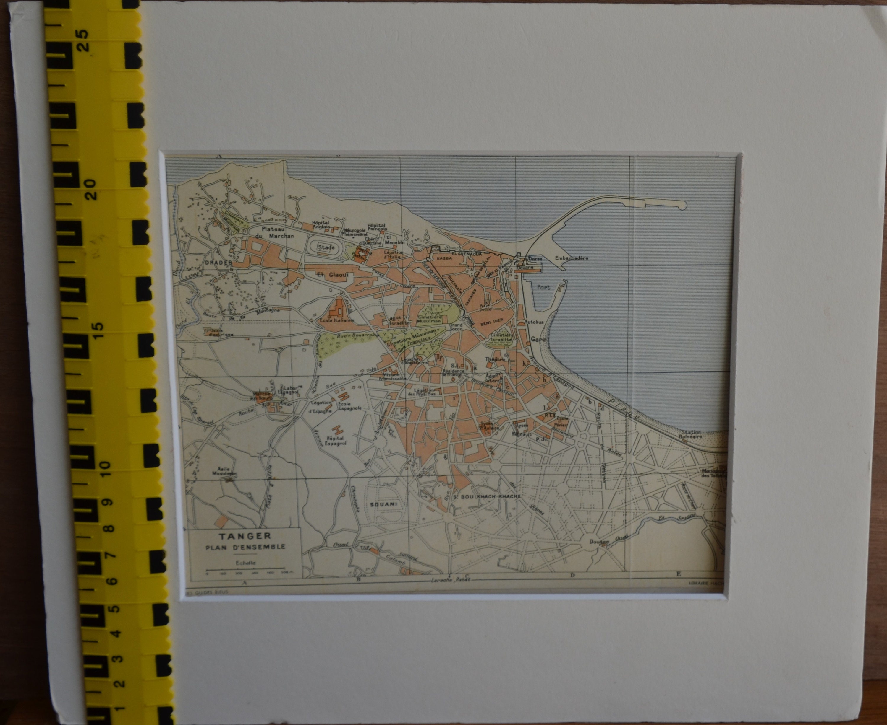 Ancient Map of Tangier - Etsy