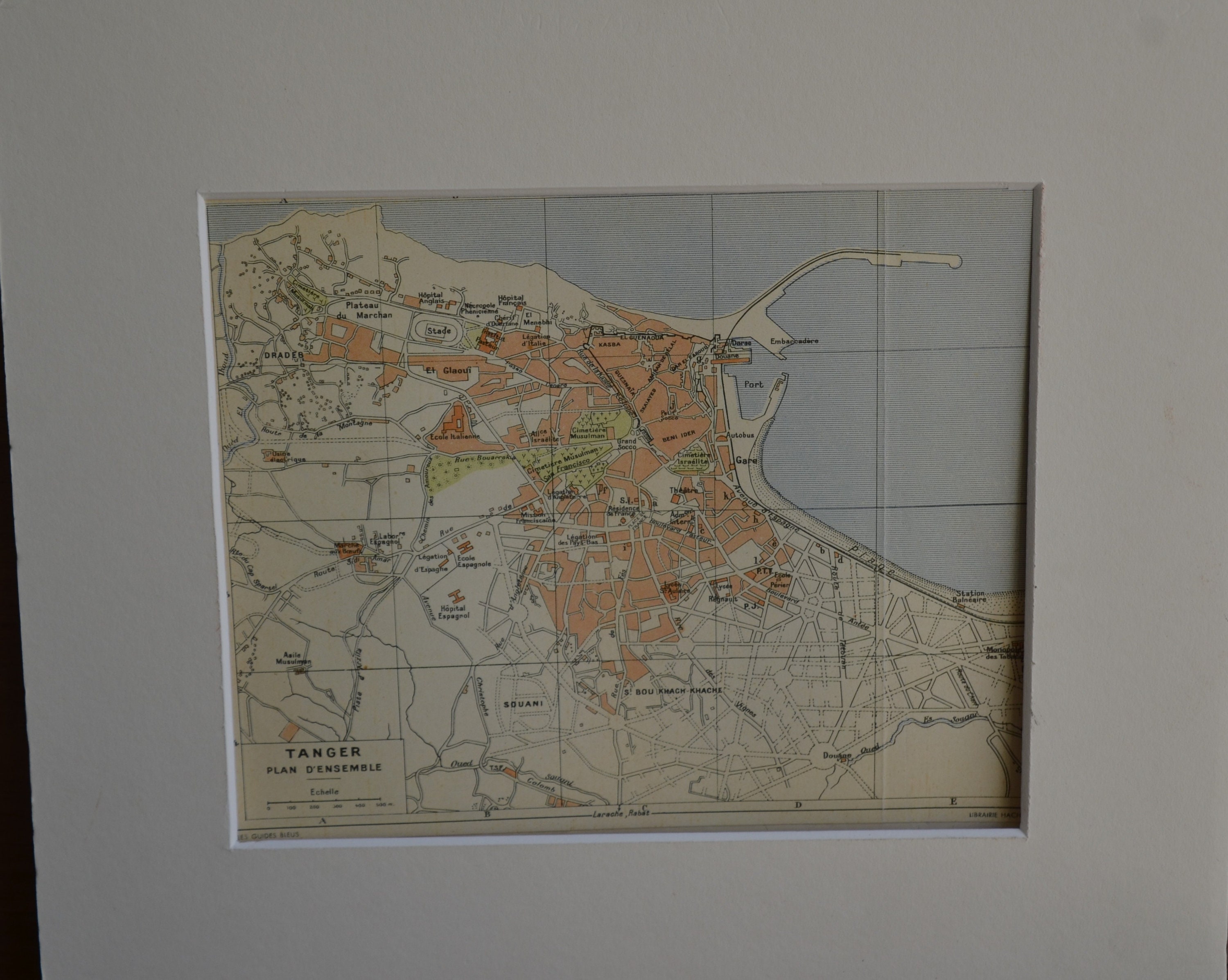 Ancient Map of Tangier - Etsy