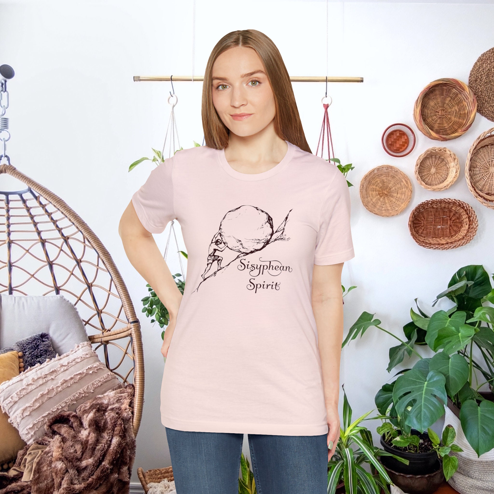 Greek Mythology Shirt, Sisyphuis Shirt Sisyphean Spirit Greek Gods ...