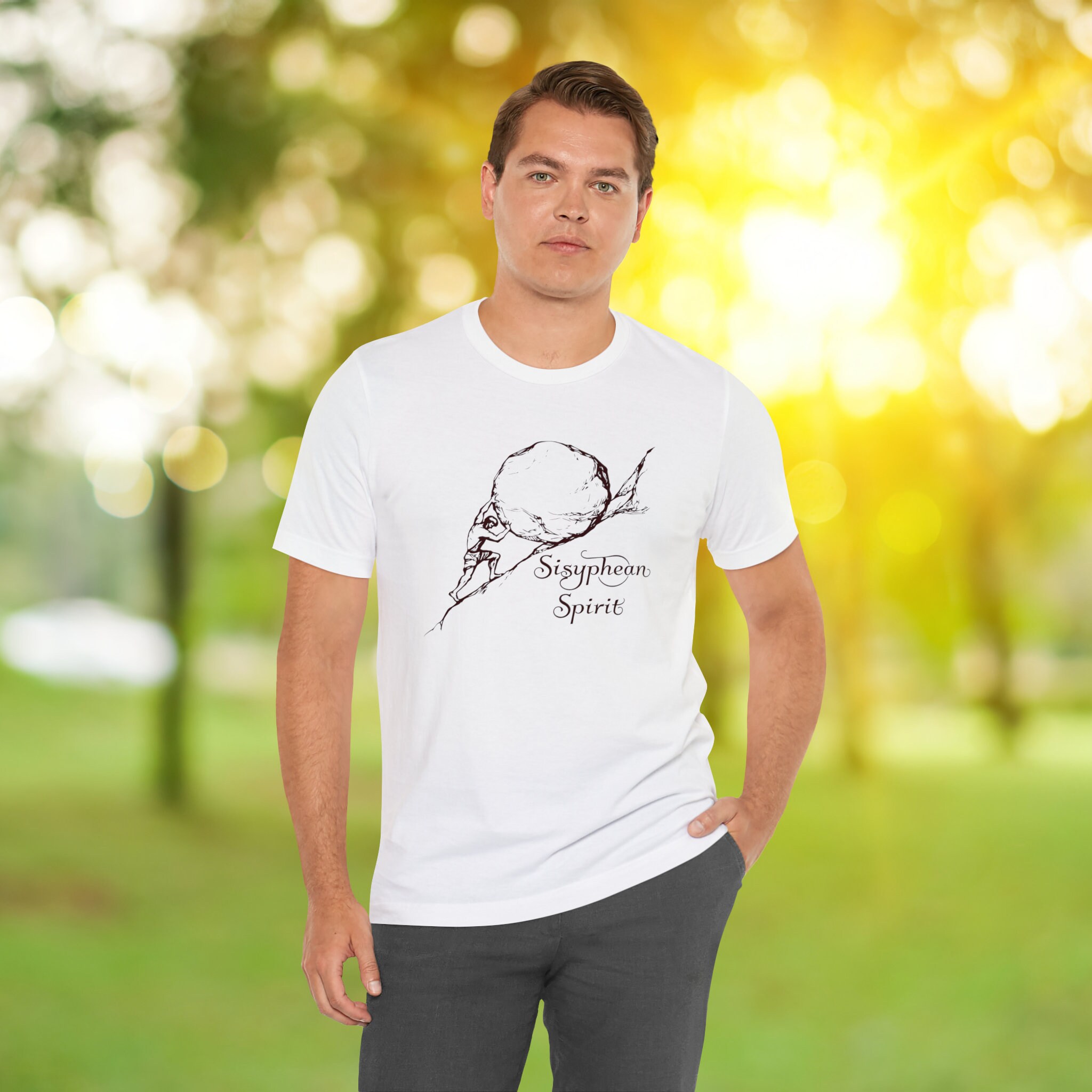 Greek Mythology Shirt, Sisyphuis Shirt Sisyphean Spirit Greek Gods ...
