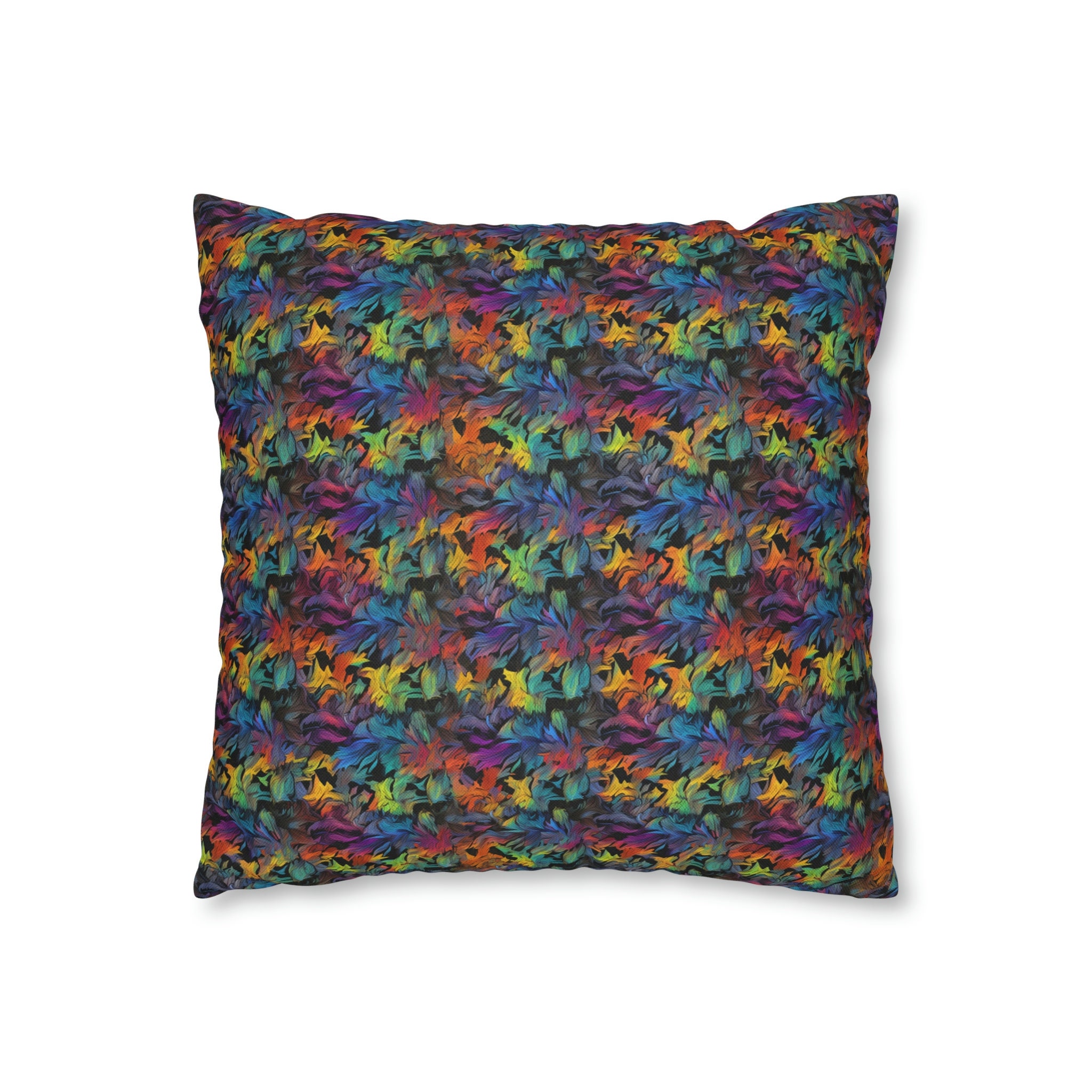 Autostereogram Magic Eye Style Print Pattern Spun Polyester Square ...