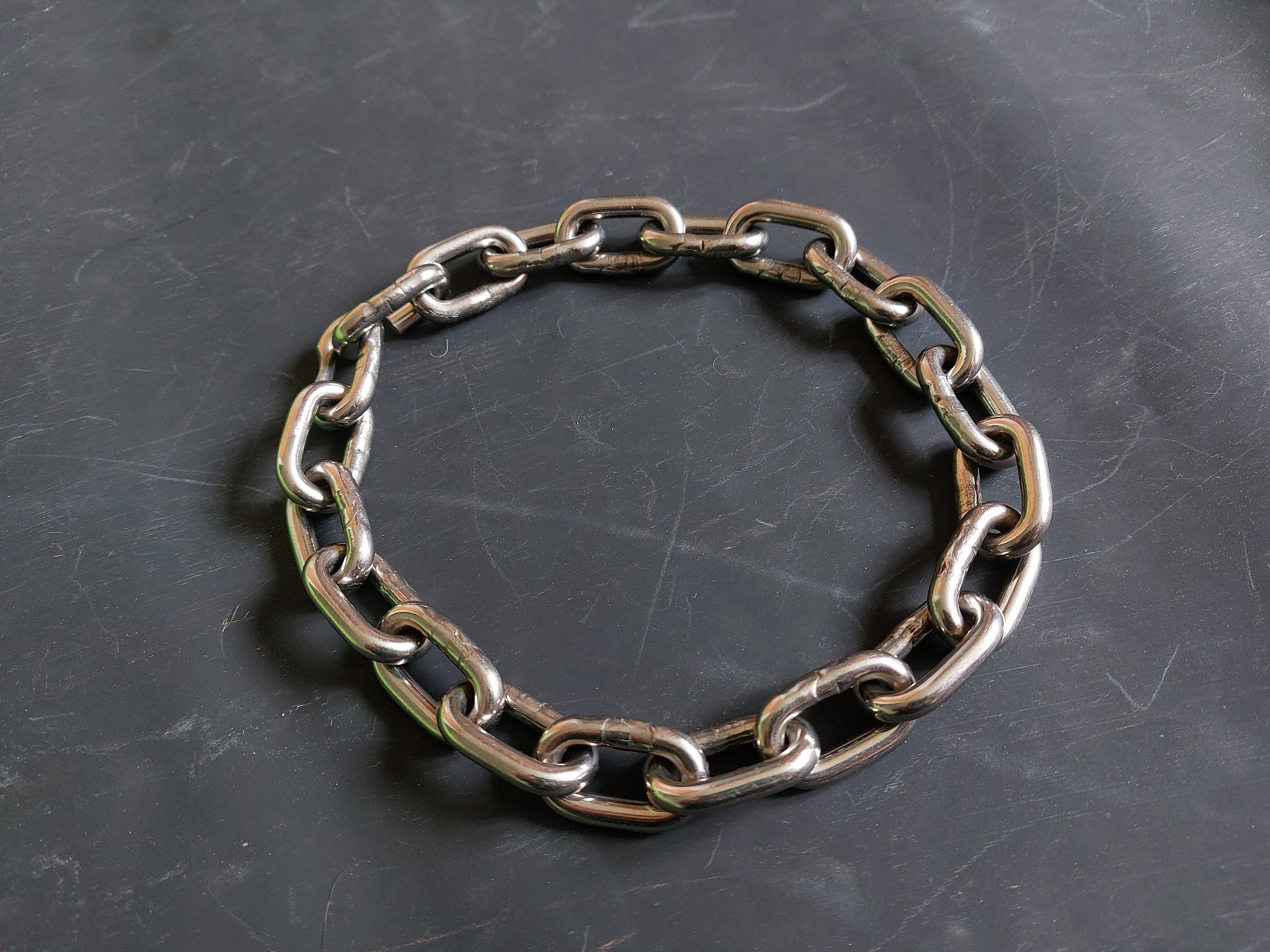 5 Mm Stainless Steel Chain Various Lengths Open Clasp - Etsy UK