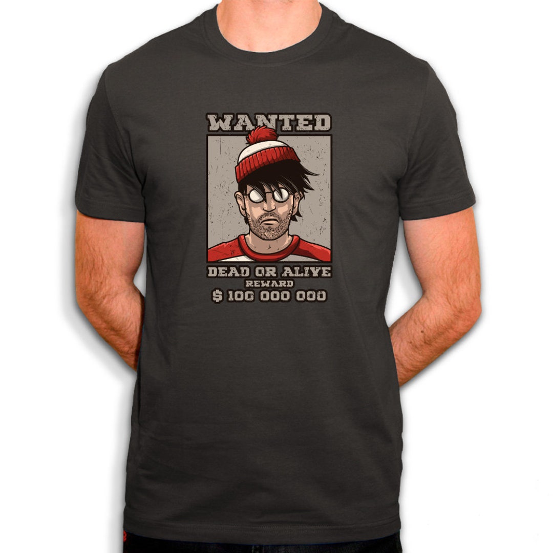 Where is Charlie Wheres Waldo Arrest Notice Men's - Etsy