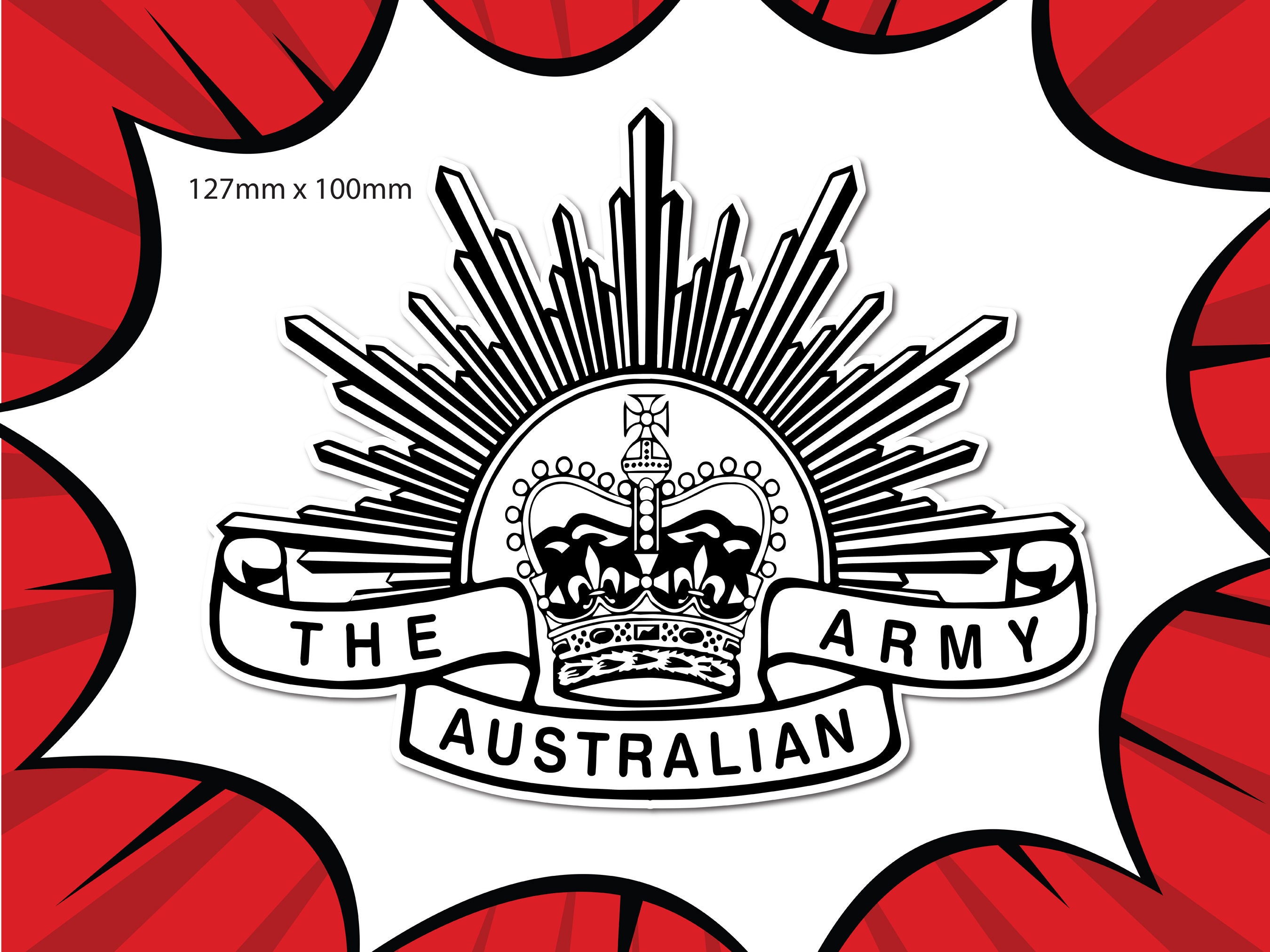 Australian Army Sticker | ANZAC | Decal | Australian Army | Laptop ...