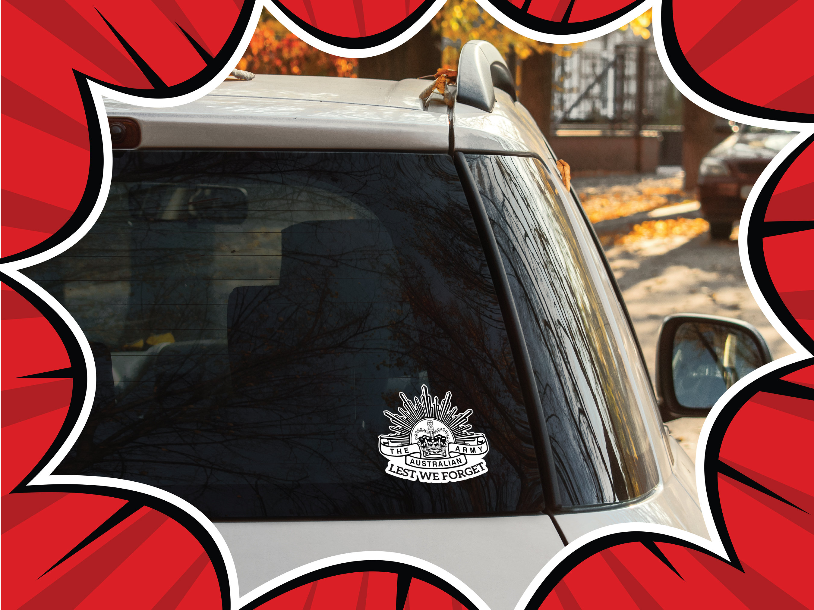 Australian Army Lest We Forget Sticker | ANZAC | Decal | Laptop | Car ...
