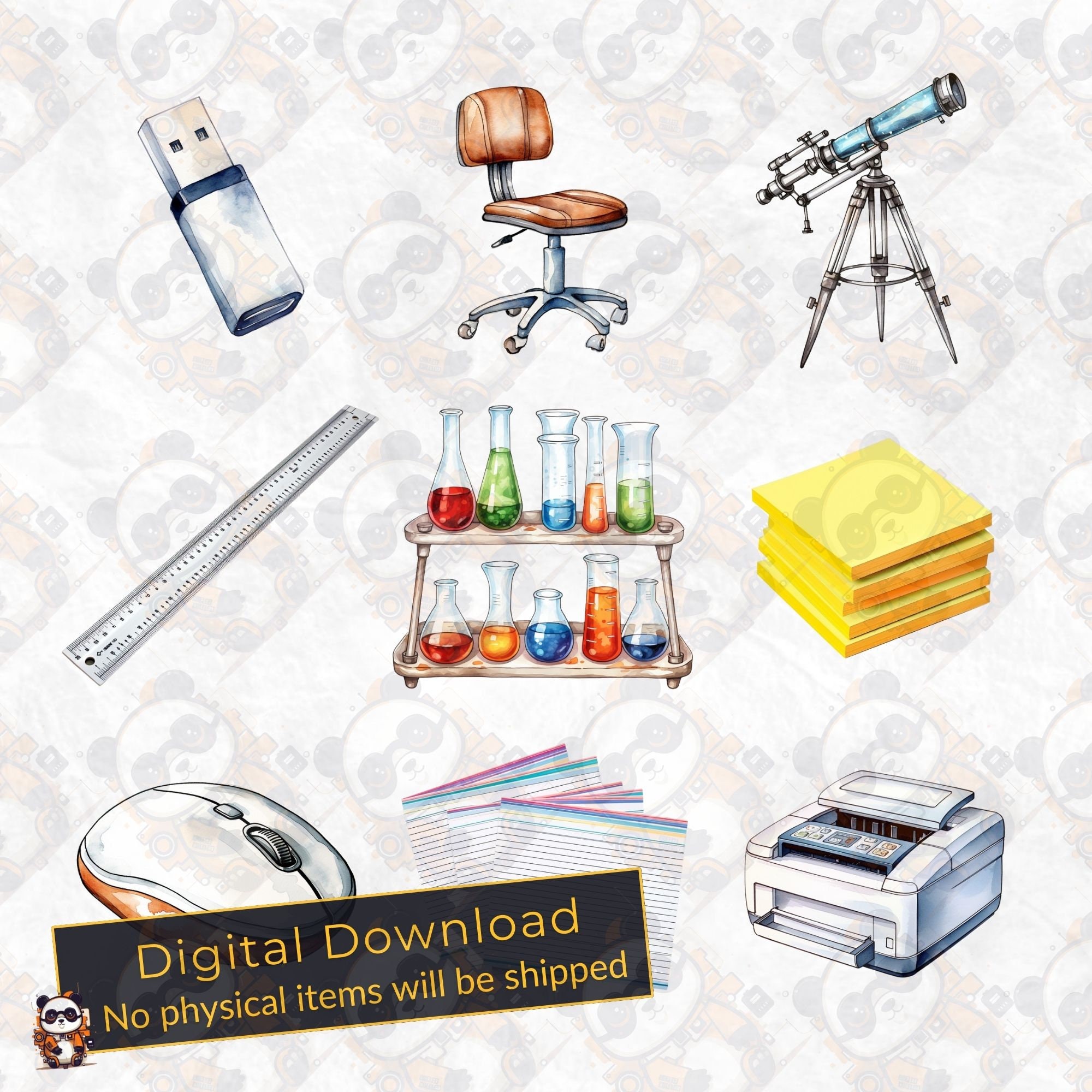 Watercolor School Clipart Clipart Bundle of School Children - Etsy