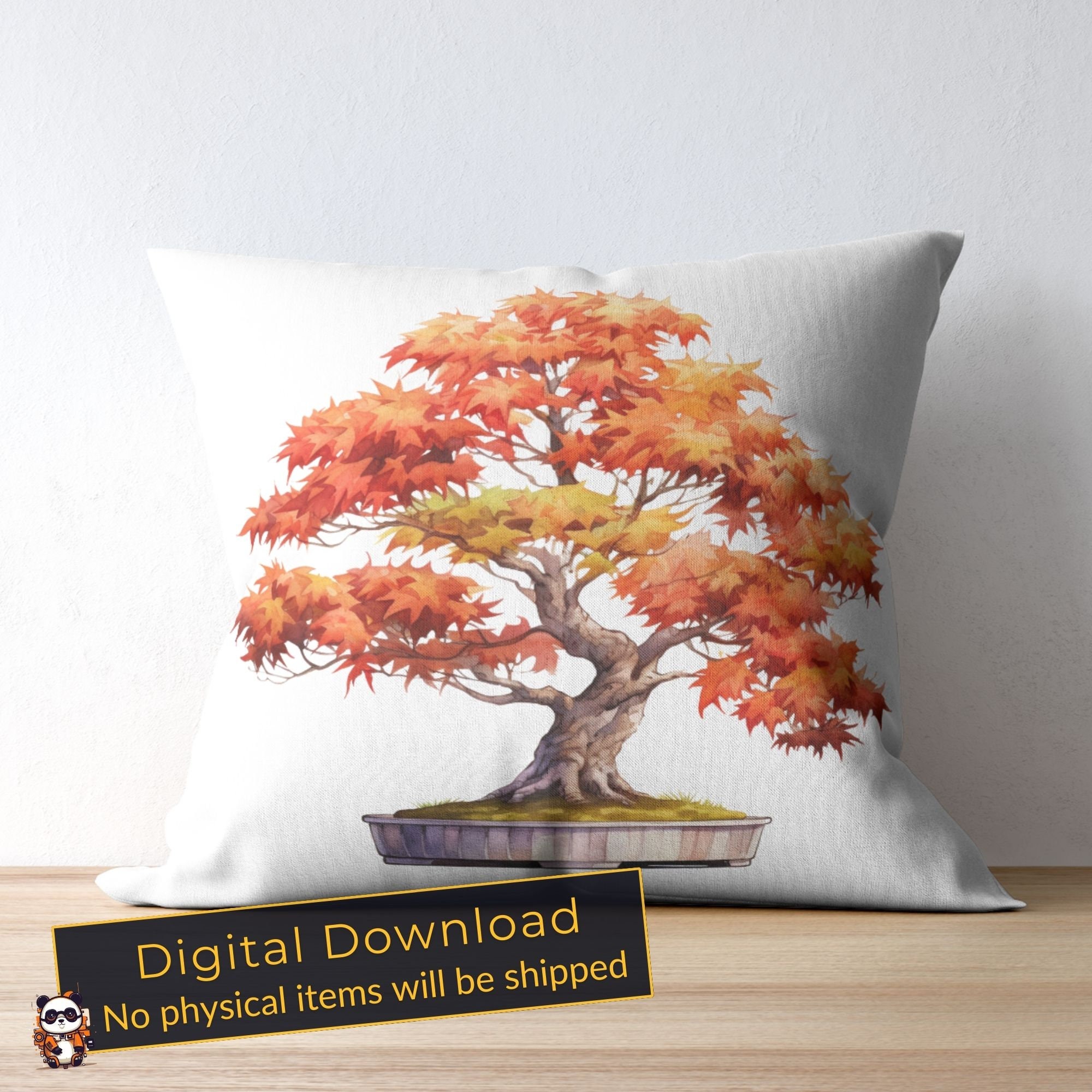 Watercolor Maple Clipart - Clipart Bundle of Maple Trees and Leaves ...