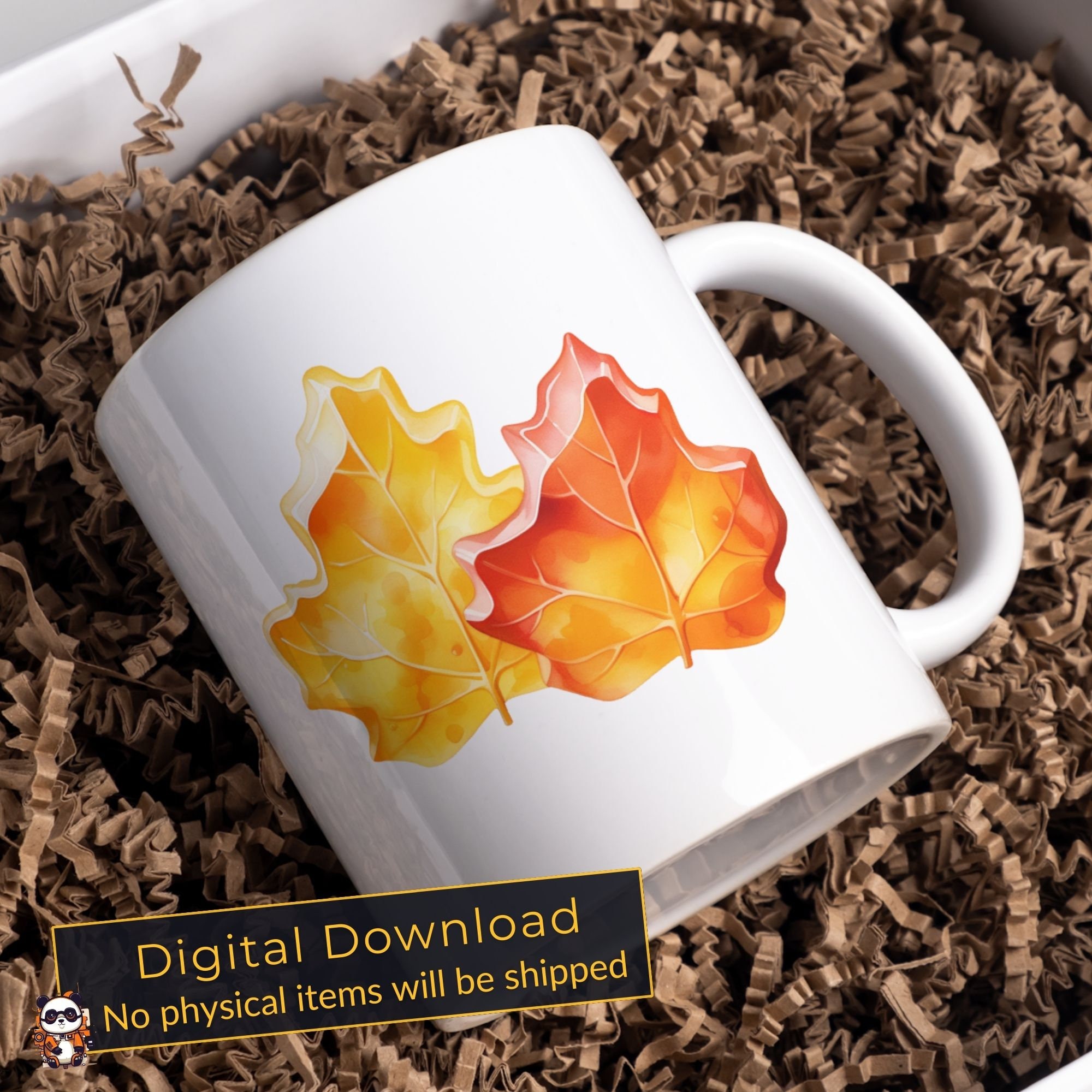 Watercolor Maple Clipart - Clipart Bundle of Maple Trees and Leaves ...