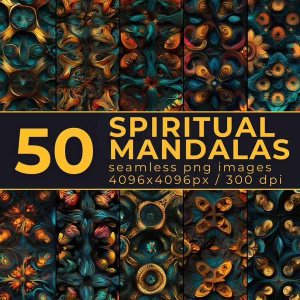 Spiritual Mandala - Etsy