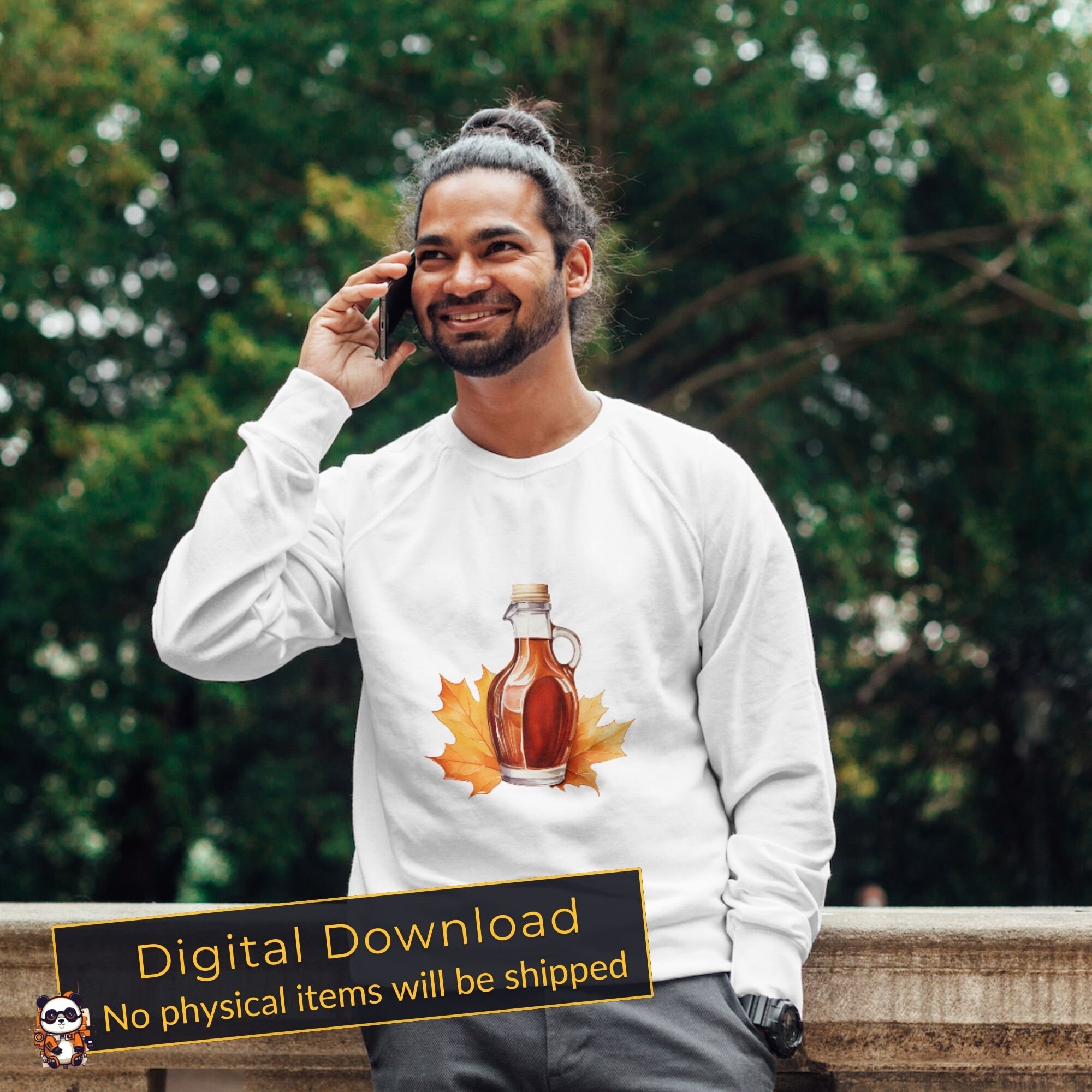 Watercolor Maple Clipart - Clipart Bundle of Maple Trees and Leaves ...