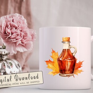 Watercolor Maple Clipart Clipart Bundle of Maple Trees and - Etsy