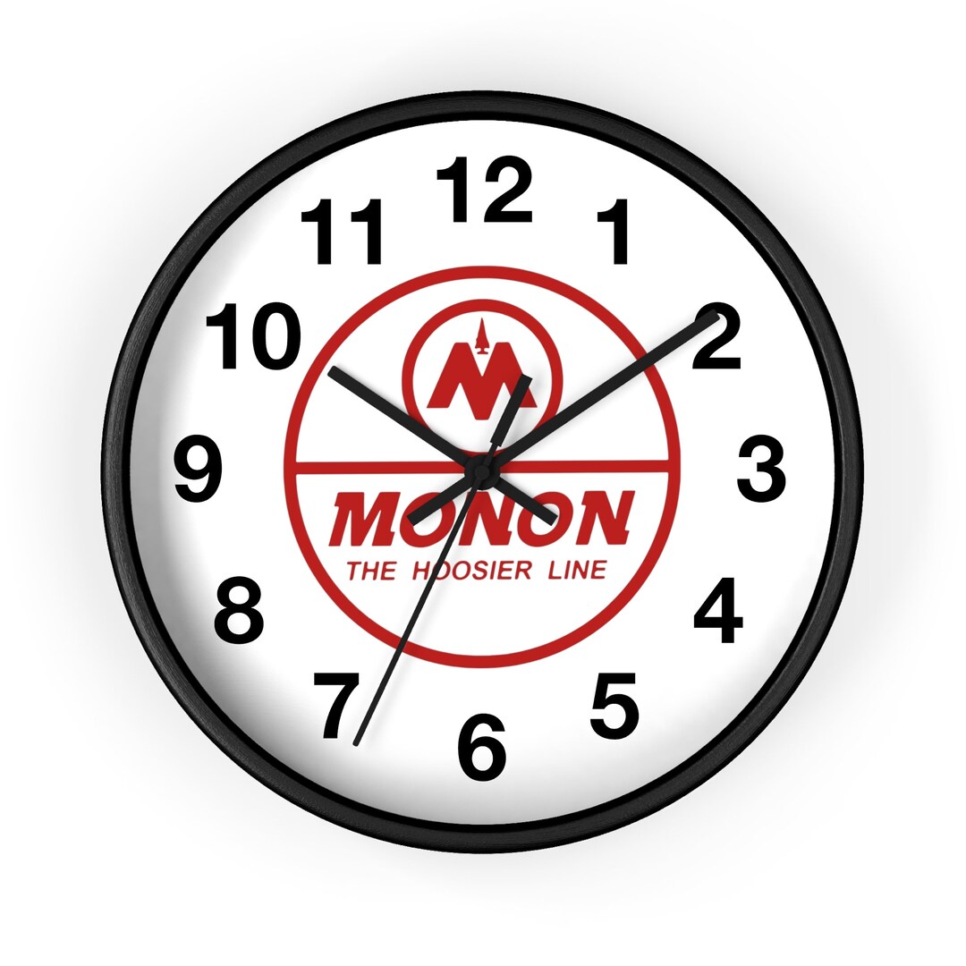 Monon Railroad Wall Clock - Etsy
