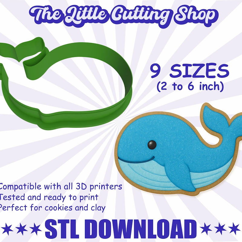 Marine Cookie Cutter Stl - Etsy