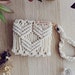 Macrame Boho Style Card Holder, Macrame Purse With Keyring, Handmade ...