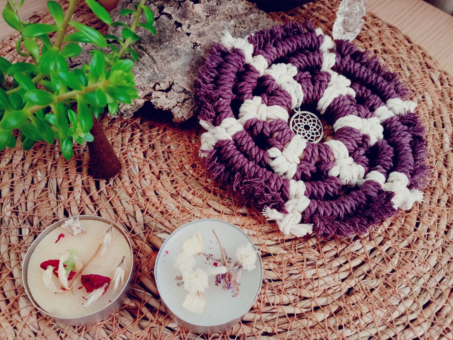 Decorative Art to Macrame for Yogi, Chakra Macrame for Balances, Chakra ...