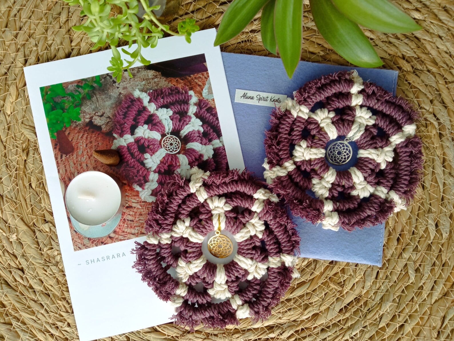 Decorative Art to Macrame for Yogi, Chakra Macrame for Balances, Chakra ...